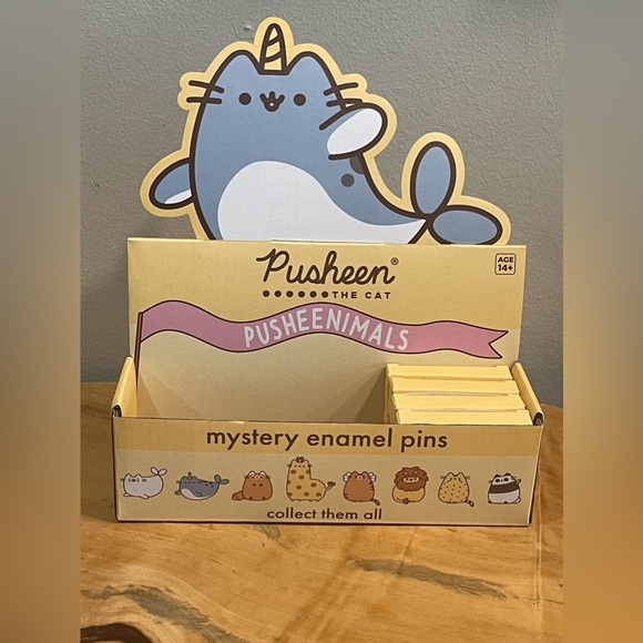 Pusheen | Other | New Pusheen The Cat Enamel Pins 4 Mystery Blind Bags ...